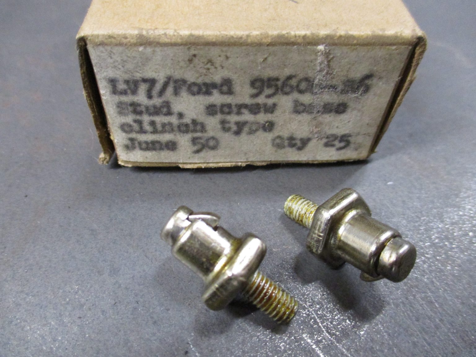 Stud, Screw Base, Clinch Type - Lwdparts