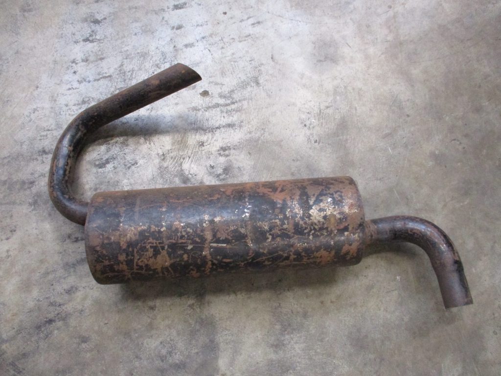 Muffler, Left Hand, NOS - Lwdparts