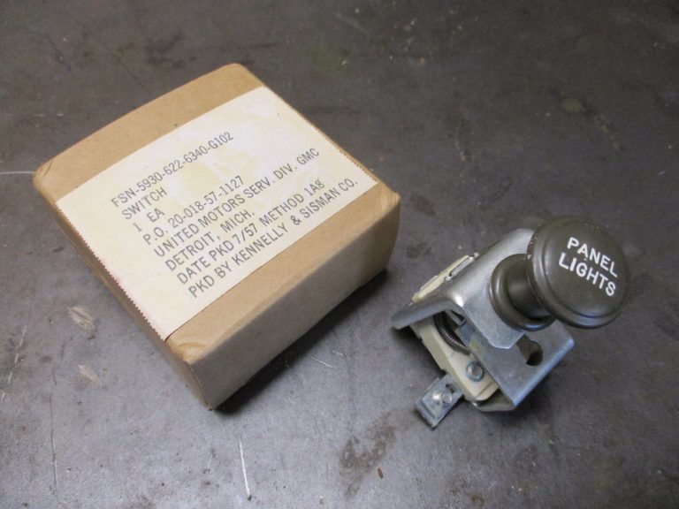 Switch & Rheostat, Panel Light - Lwdparts